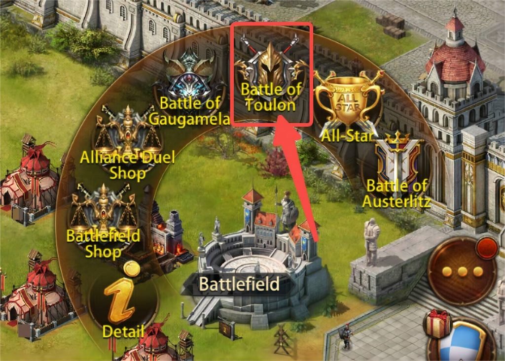 A Guide to Evony's Battle of Toulon During Napoleon Collaboration